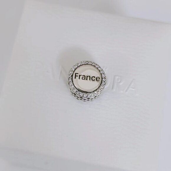 Pandora | Jewelry | Pandora France Flag Bead Charm Travel Destination ...